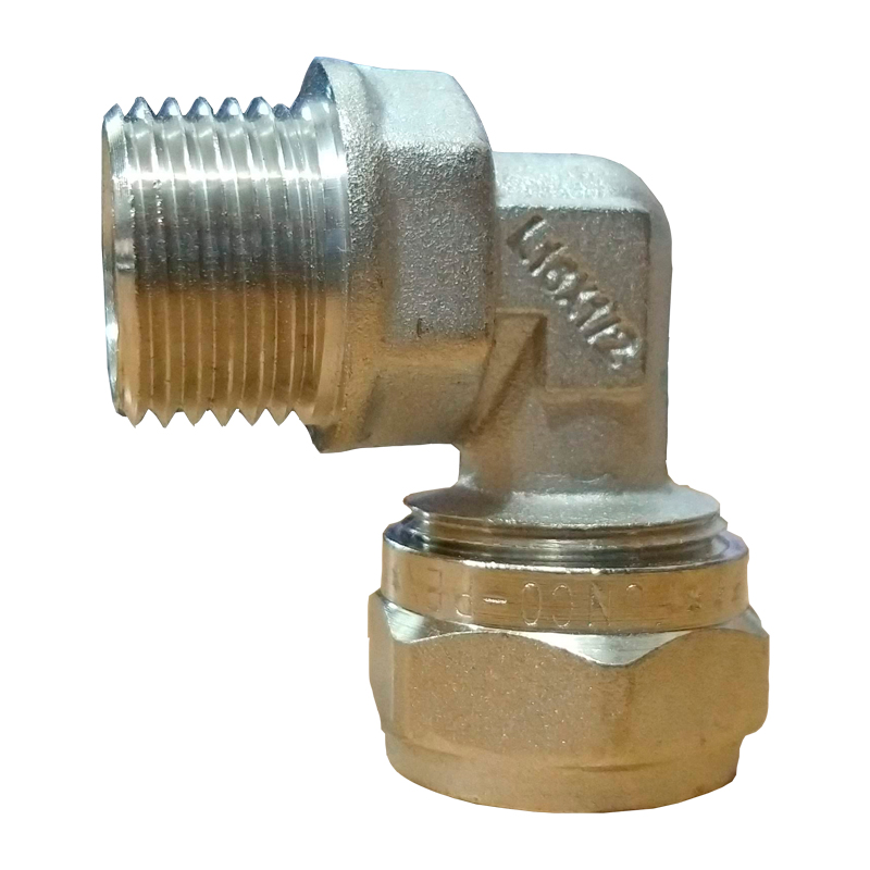 Codo Macho PE-AL-PE Níquel 16 x 1/2″ NPT – Bedon