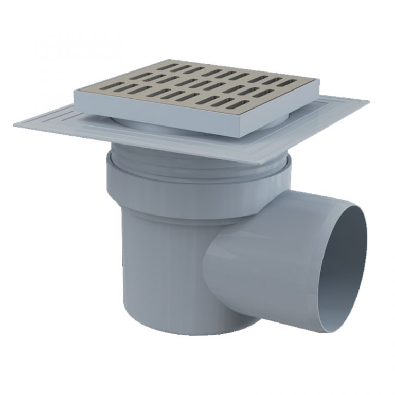 Coladera Para Drenaje con Rejilla de Acero Inoxidable APV12 – Bedon