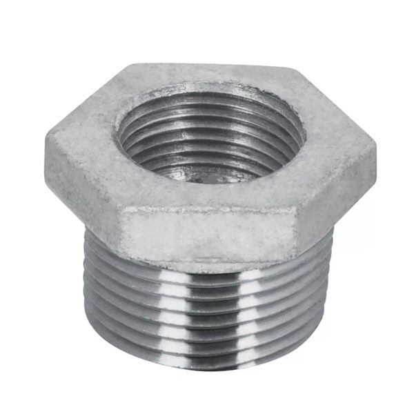 Reducción Campana Acero Galvanizado 3/4″ x 1/2″ – Bedon