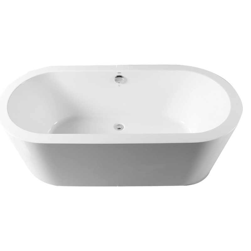 Tina Oval Blanca Sencilla TH-001 – Bedon