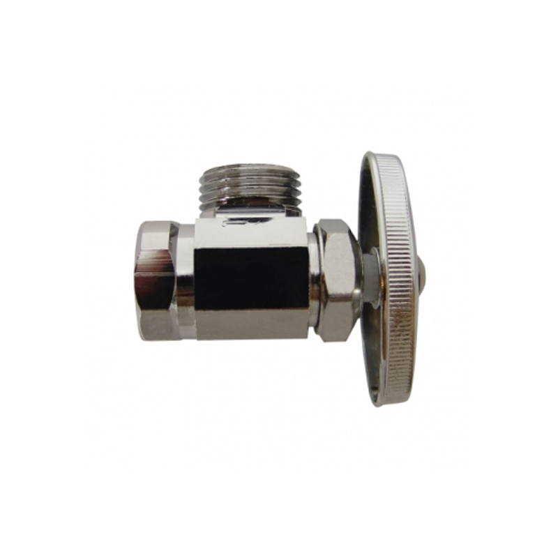 Llave de Control Angular Latón Cuerda Interior Cierre Compresión Cromo Coflex IP-100 – Bedon